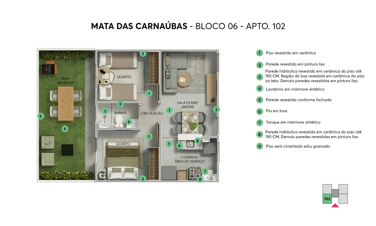 Residencial Mata Das Carnaubas | Apartamentos em Alagoas | MRV