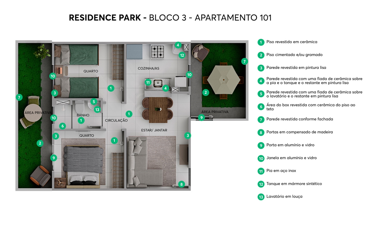Residence Park | Apartamentos em Pernambuco | MRV
