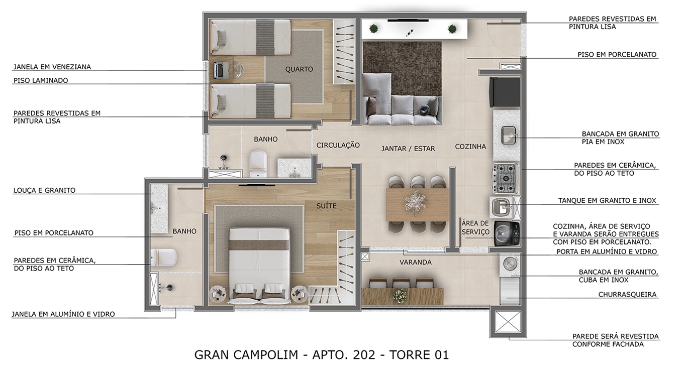 Gran Campolim | Apartamentos em Sao Paulo | MRV