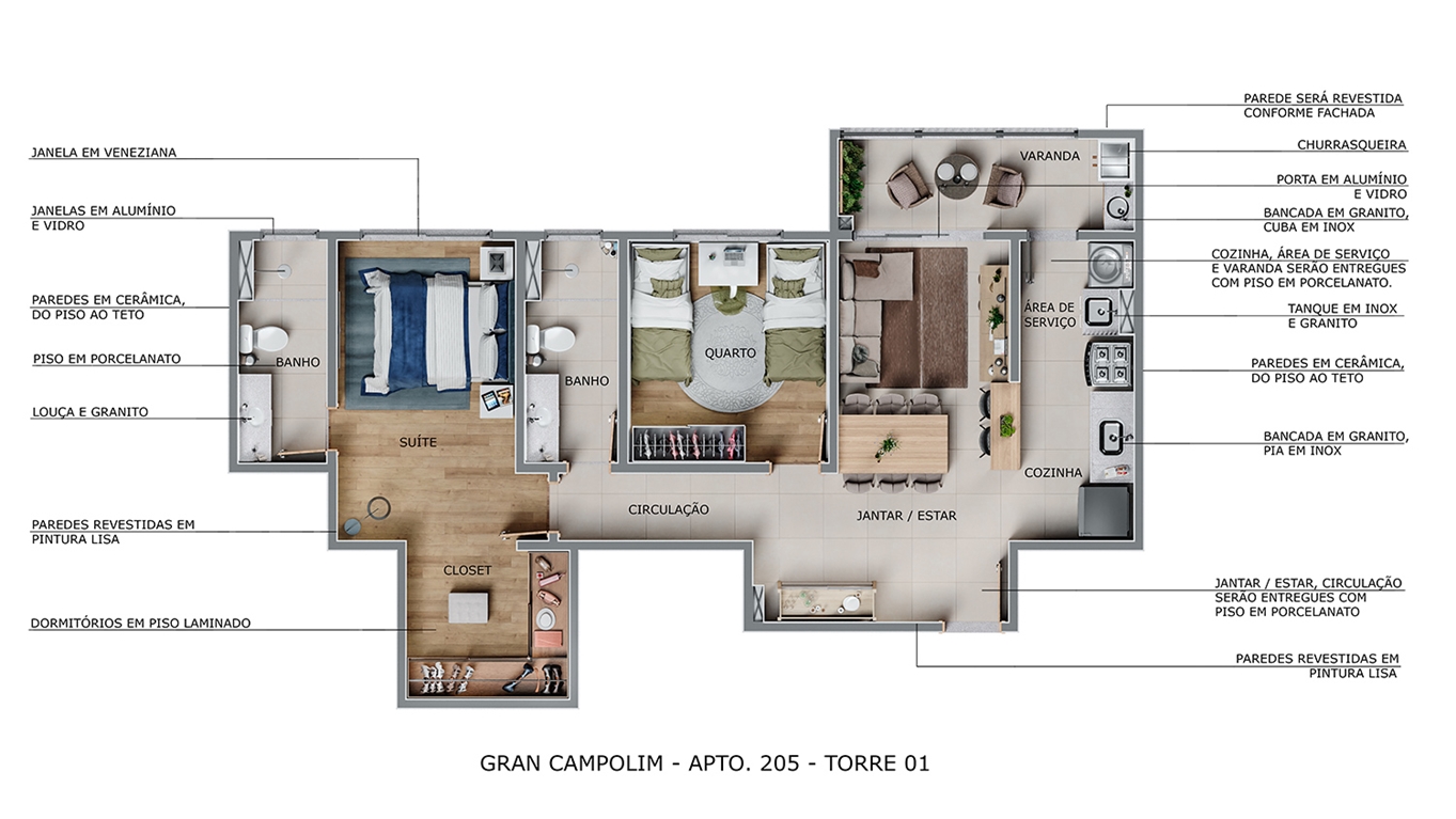 Gran Campolim | Apartamentos em Sao Paulo | MRV